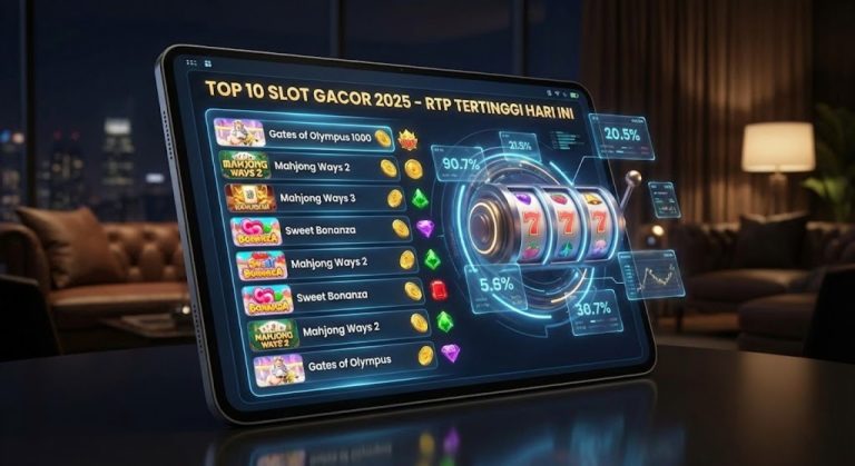 Daftar 10 Game Slot Tergacor 2025 dengan RTP Tertinggi Hari Ini ...